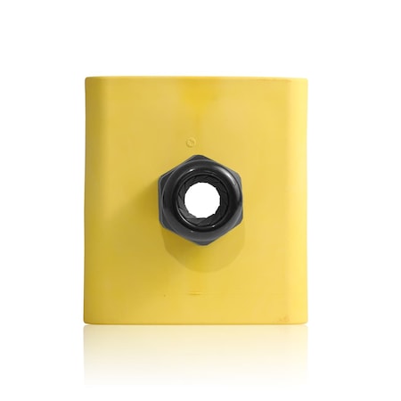 Leviton Portable Outlet Box, 2Gang, 2Inlet, 5.65"L 3200-2Y | Zoro
