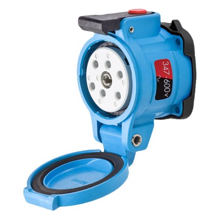 Meltric Pin & Sleeve Receptacle, 20 A, 347/600V AC, Three Phase, 3 Pole ...