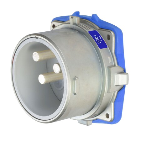 Meltric Pin & Sleeve Inlet, 250 A, 208V AC, 2 Pole, Screw Terminals ...