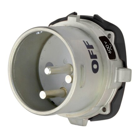 Meltric Pin & Sleeve Inlet, 150 A, 600V AC, 2 Pole, Screw Terminals ...