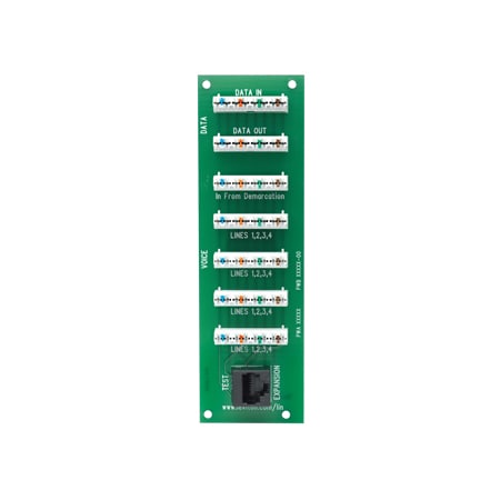 Leviton TELEPHONE DISTRIBUTING TERMINAL FRAME PHONE BOARD 1 X 5 BRIDGE ...