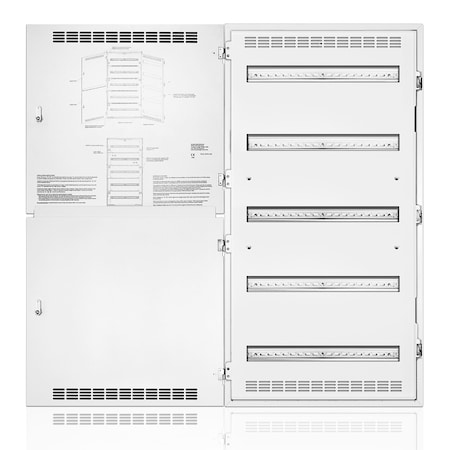 Leviton NETWORK SYSTEM CABINET OR ENCLOSURE DIN RAIL RACK, 5R, 20IN ...