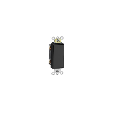 Leviton Rocker Switch 15A 120 277V Dec 3Way Sw Black 5693-2E | Zoro
