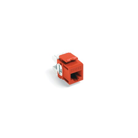 Leviton 1-Port Mod Jack 110 8W8P Utp, T568A/B Cat6 Quickport, Extreme 6 ...