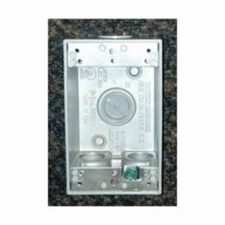 Mulberry Electrical Box, 18 cu in, Outlet Box Type, 1 Gang, Aluminum ...