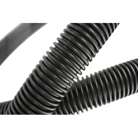 Leviton Convoluted Tube, 11 in H, 20.90 in L, Black S38RT-2M | Zoro