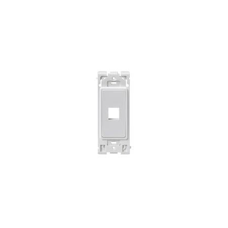 Leviton TELECOMMUNICATION CONNECTOR RENU INSERT 1 PORT OB RE640-OB1 | Zoro