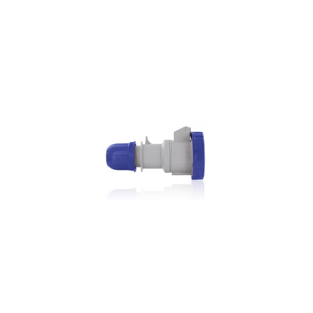 Leviton Pin & Sleeve Connector, 32 A, 3 Pole, IEC Grounding W332-C9 | Zoro