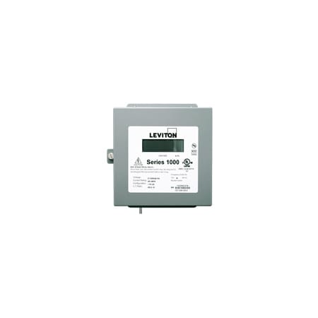 Leviton VOLTAGE OR CURRENT METERS SERIES 1000 120 208 240V 100:0.1A ...