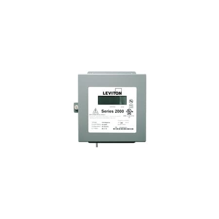 Leviton VOLTAGE OR CURRENT METERS SERIES 2000 120 240 208 V 200:0.1A ...