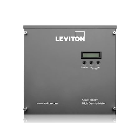 Leviton VOLTAGE OR CURRENT METERS 120V 1PH 24 WITH WH S8UWH-241 | Zoro