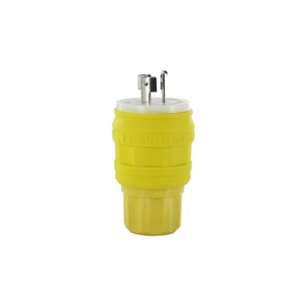 Leviton 20A Watertight Locking Plug 3P 3W 125/250Vac 26W08 | Zoro