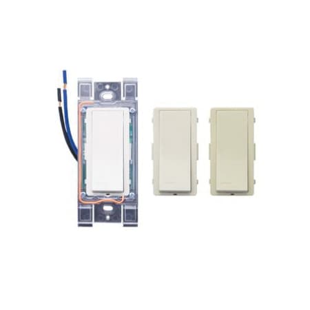 Leviton Wireless Wall Switch, 1Pole, On/Off, Decora WSS10-GUZ | Zoro