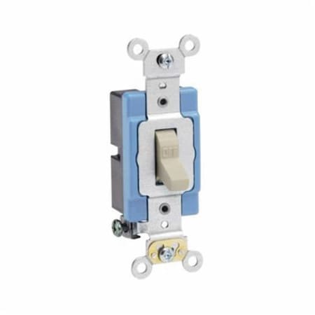 Leviton Toggle Switch 15A 120 277V Tgl Iv 1201-2I | Zoro