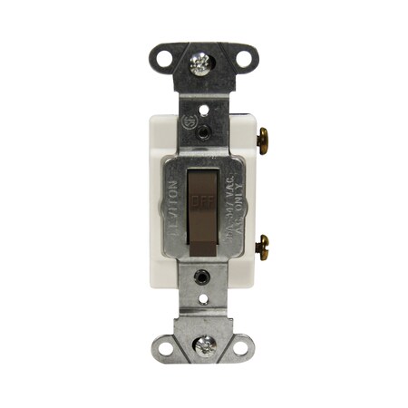 Leviton Toggle Switch 20A D/P Lighted Tog Grn 1222-PLG | Zoro