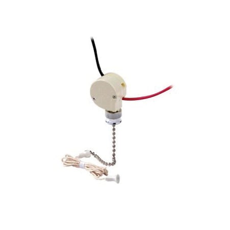 Leviton Pull Chain Switch 3A 125V Pull Chain 1689-75 | Zoro