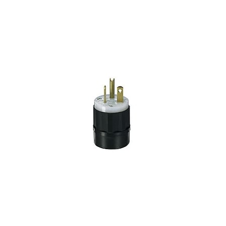 Leviton Industrial Grade Plug 20A, 250V, Nema 6-20P, 2P, 3W, Straight ...