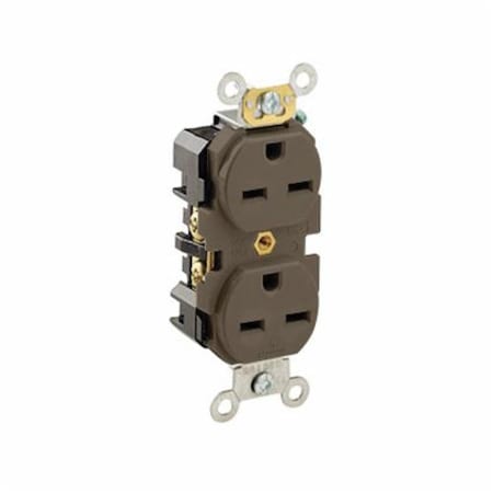 Leviton Electrical Receptacles 6-15R Ind Grd Recep Brown 5662 | Zoro