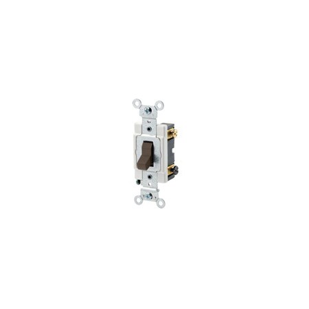 Leviton Toggle Switch 20A 120 277V 2 Pole Tgl Spec Grade Brown CSB2-20 ...