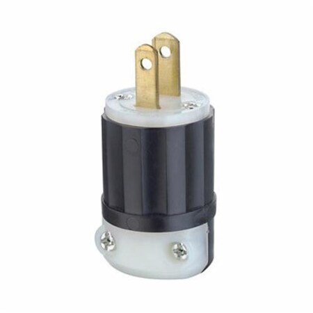 Leviton Electrical Plugs Midget Plug 15A 125V No Ground MS2-P | Zoro