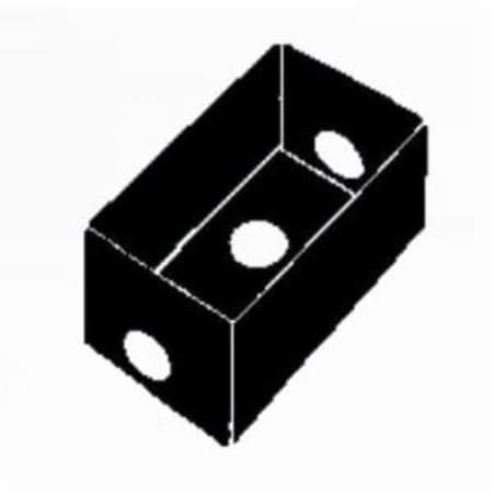 Mulberry Electrical Box, 19 cu in, Outlet Box Type, 1 Gang, Aluminum ...
