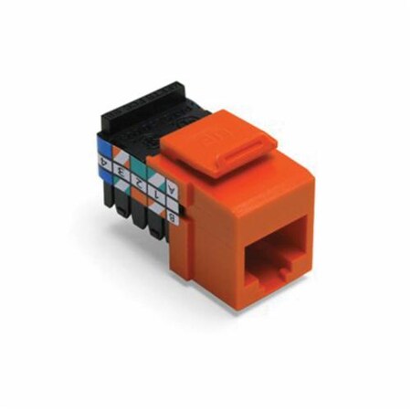 Leviton Rj Jack And Module Or Cat 3 Q/Port Jack 8P8C 41108-RO3 | Zoro