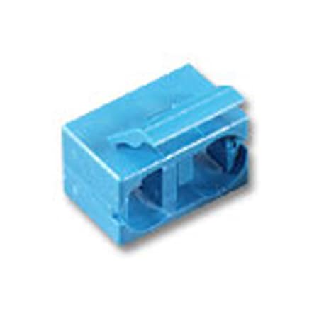Leviton FIBER OPTIC CONNECTOR LC DUPLEX CLIPS BLUE 49886-DLS | Zoro