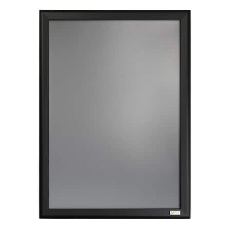 Seco Poster Snap Frame, 36" x 48", Black 32SN3648BLACK | Zoro