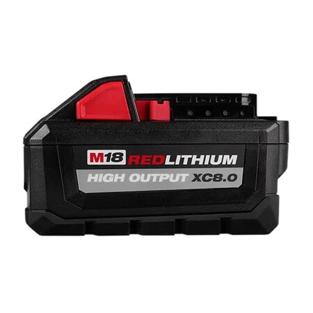 Milwaukee Tool M18 Redlithium 18V High Output Xc8.0 8 Ah Battery ML48 ...