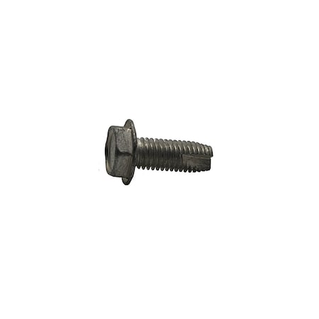 Suburban Bolt And Supply #10-24 x 5/8 in Hex Hex Machine Screw, Plain ...