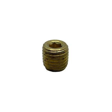 Suburban Bolt And Supply 3/4-14 PIPE PLUG BRASS A3530480000 | Zoro