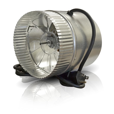 Suncourt Inductor 6" High CFM Corded In-Line Booster Duct Fan DB6GTC | Zoro