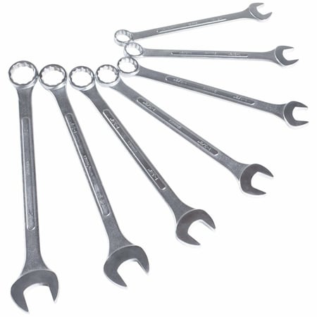 Sunex 7 Piece Jumbo Combination Wrench Set 9707A | Zoro