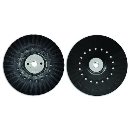 Continental Abrasives 5" Resin Fiber Disc Tubro Style Plastic Backer ...