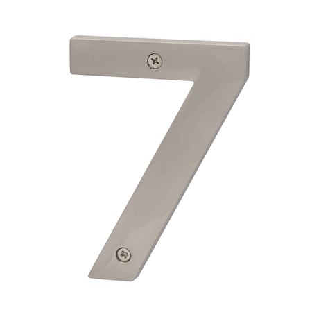 Sure-Loc Hardware Zinc House Number 5, No. 7, Satin Nickel HN5-7 15 | Zoro