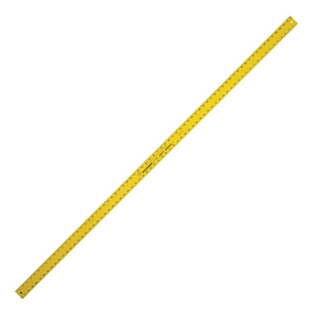 Swanson Tool 72" Straight-Edge Ruler, Yellow AE144 | Zoro