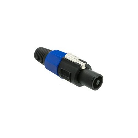 Swe-Tech 3C Speakon Male Inline Connector, 4 Pole, 3PK FWT10A2-46120 | Zoro