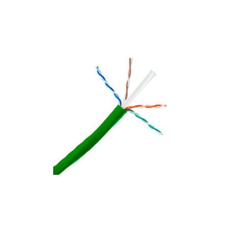 Swe-Tech 3C Bulk Cat6 Green Ethernet Cable, Solid, UTP Unshielded ...