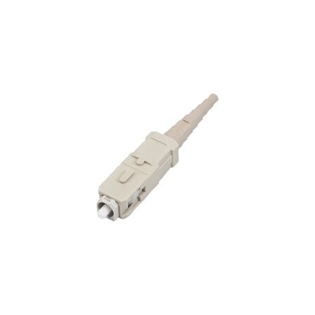 Cable Wholesale SC Connector, 62.5/125um Multimode (OM1), Beige Housing ...