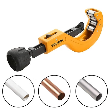 Tolsen Heavy Duty Large 6-64mm 1/4-2 PVC Copper Aluminum Pipe Cutter ...