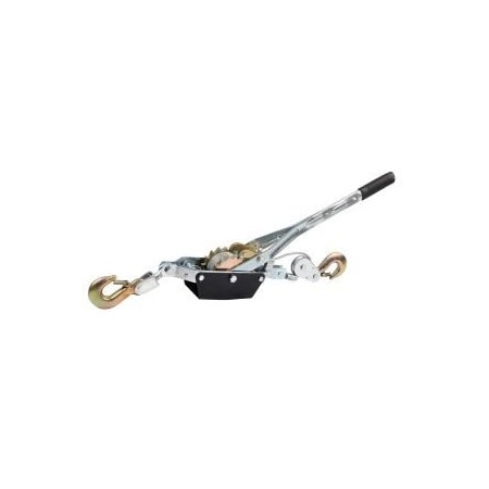 Tolsen 2 Ton Cable Puller: Double Gear and Double Hooks, Zinc Plated ...