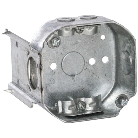 Southwire Electrical Box, 14 cu in, Octagon Box Type, Steel, Octagon ...