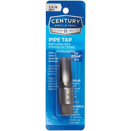 Century Drill & Tool Century Drill & Tool 3/8-18 NPT National Pipe ...