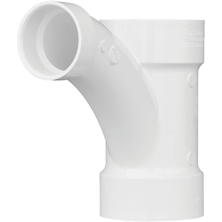 Charlotte Pipe And Foundry 3 In. X 3 In. X 2 In. Reducing Tee-Wye PVC ...