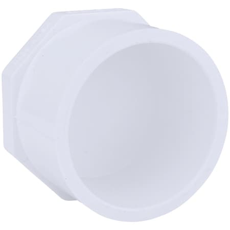 Charlotte Pipe And Foundry Schedule 40 2 in. Spigot PVC Spigot Plug PVC ...