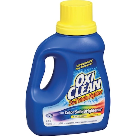 Oxiclean 45 Oz. Color Boost Color Brightener plus Stain Remover Liquid ...