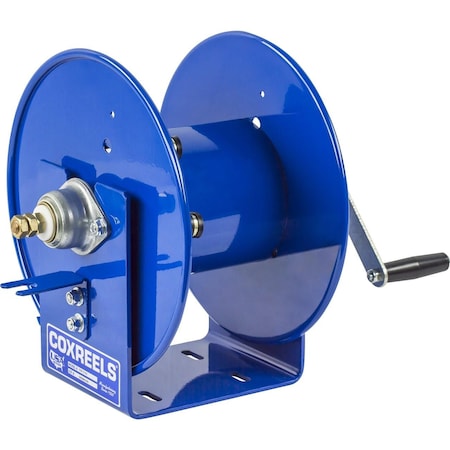 Coxreels Cable Reel, 100WCL, 100 ft Hose L, Hand Crank Drive, Steel ...