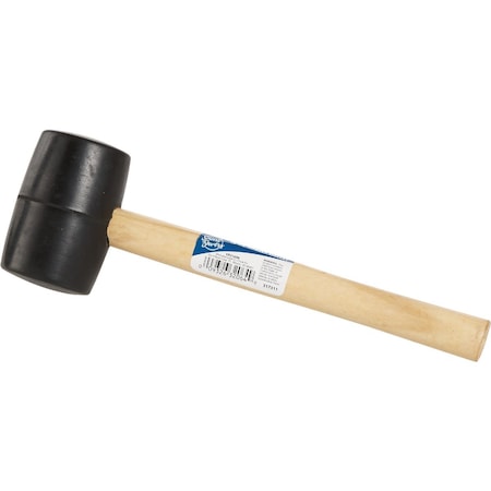 Smart Savers 16 Oz. Rubber Mallet with Wood Handle CC101007 | Zoro