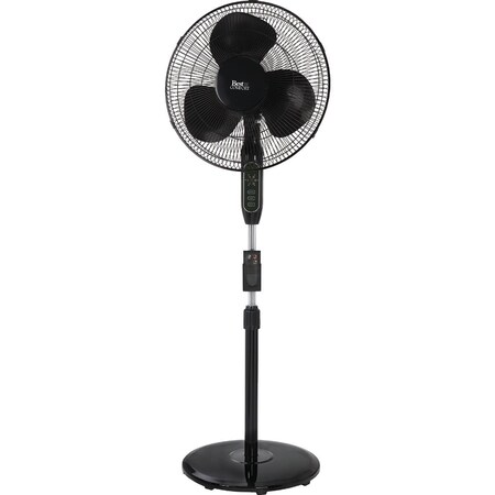 Best Comfort 16 In. 3-Speed 42 In. to 50 In. H. Oscillating Pedestal ...