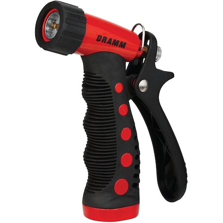 Dramm Heavy-Duty Metal Pistol Nozzle, Red 60-12721 | Zoro
